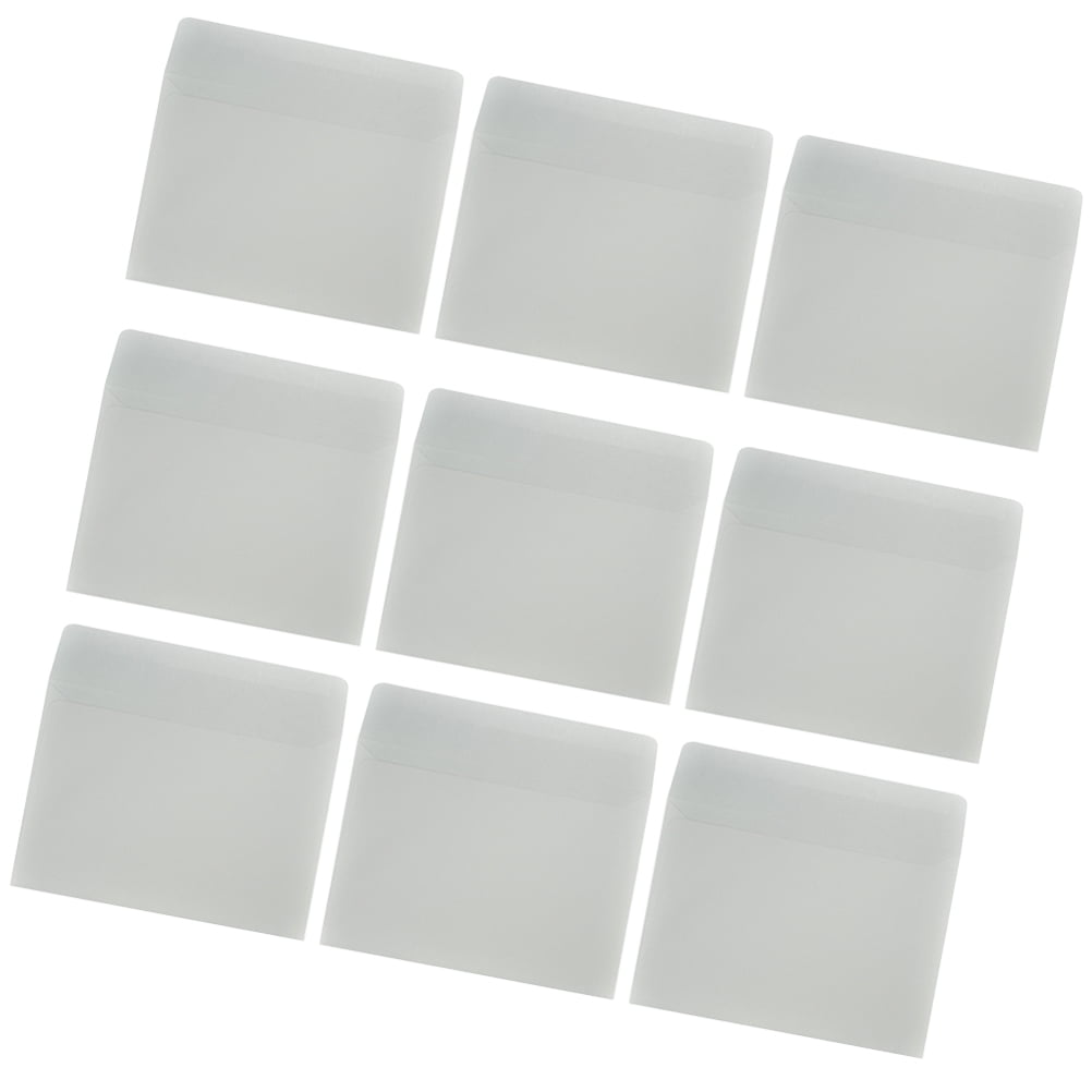 ADDHAT 50pcs Classic Envelopes White Self Adhesive Paper Envelopes for ...