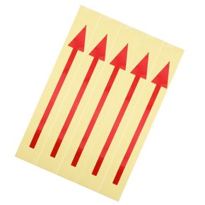 Red Arrow Sticker