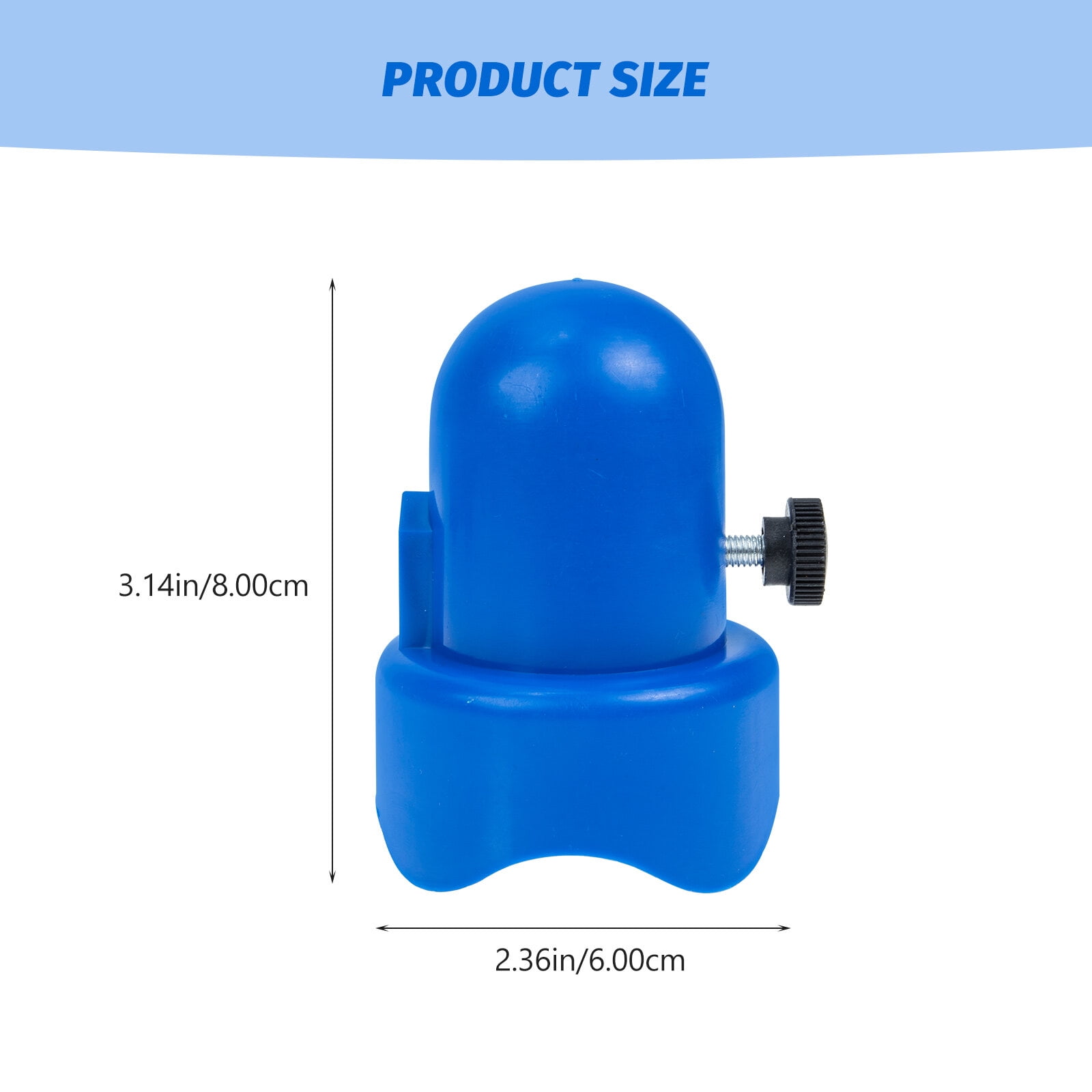 ADDHAT 6 Sets Plastic Trampoline Accessories Rod Caps Assorted Colors ...