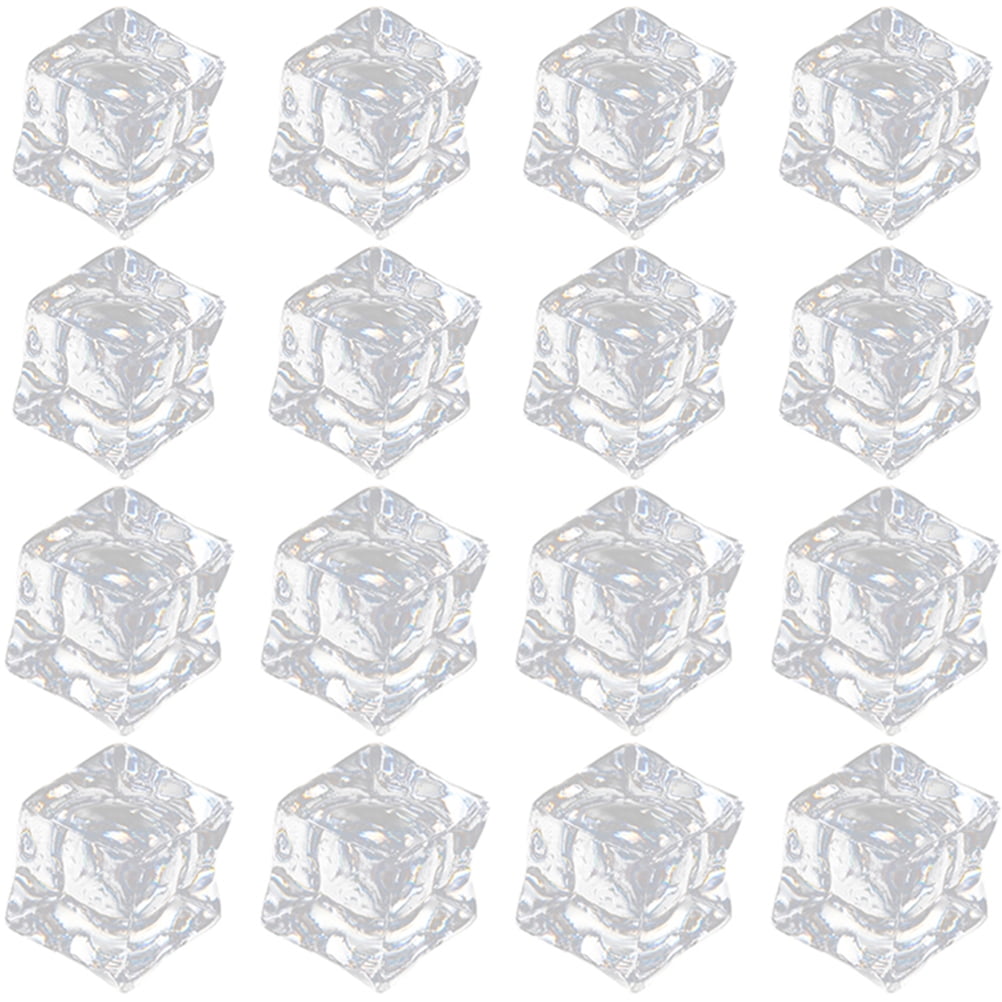 ADDHAT 60pcs Acrylic Crystal Fake Realistic Clear Photo Props - Walmart.com