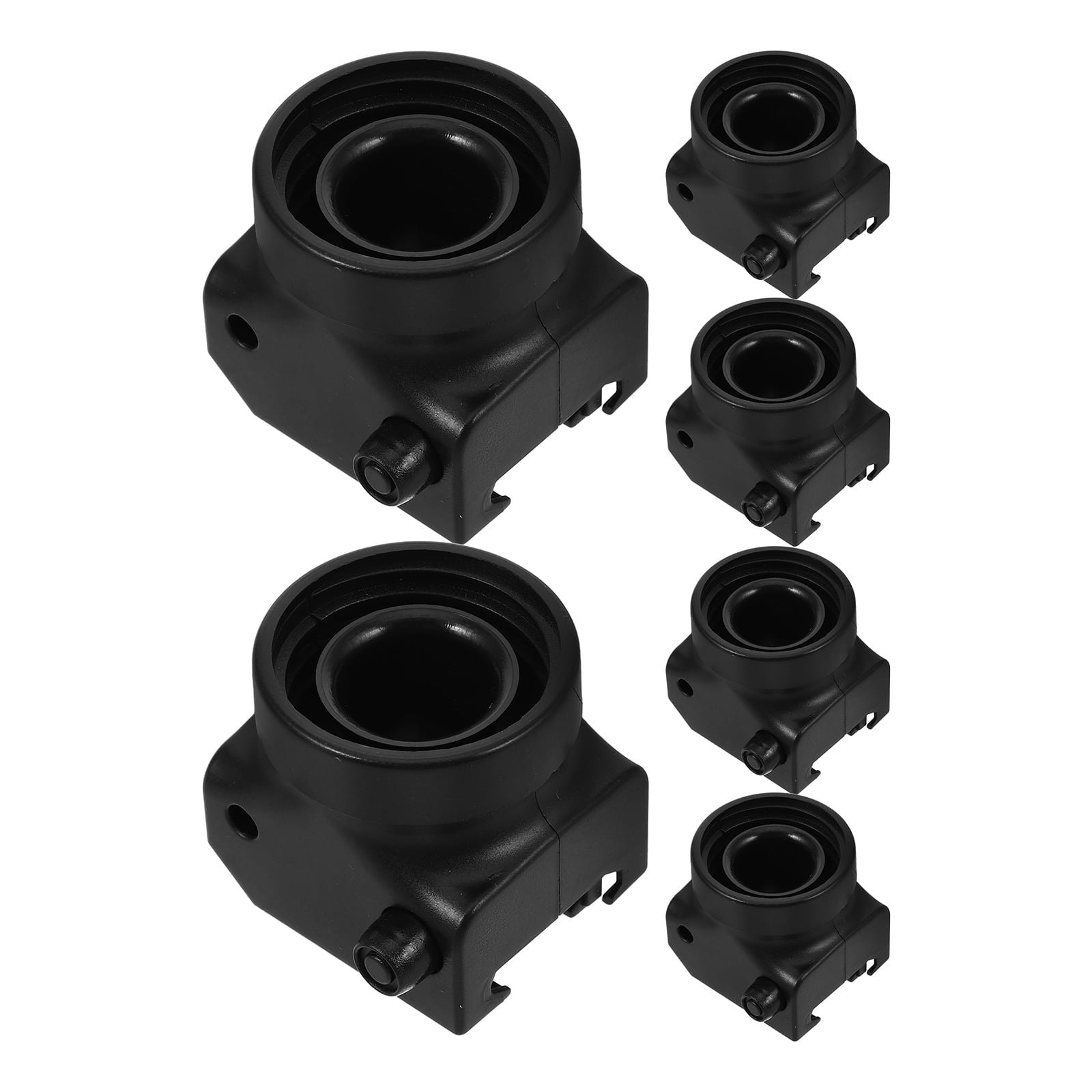 ADDHAT 6Pcs Bead Container Converter Plastic Toy Bead Holder for Safe ...