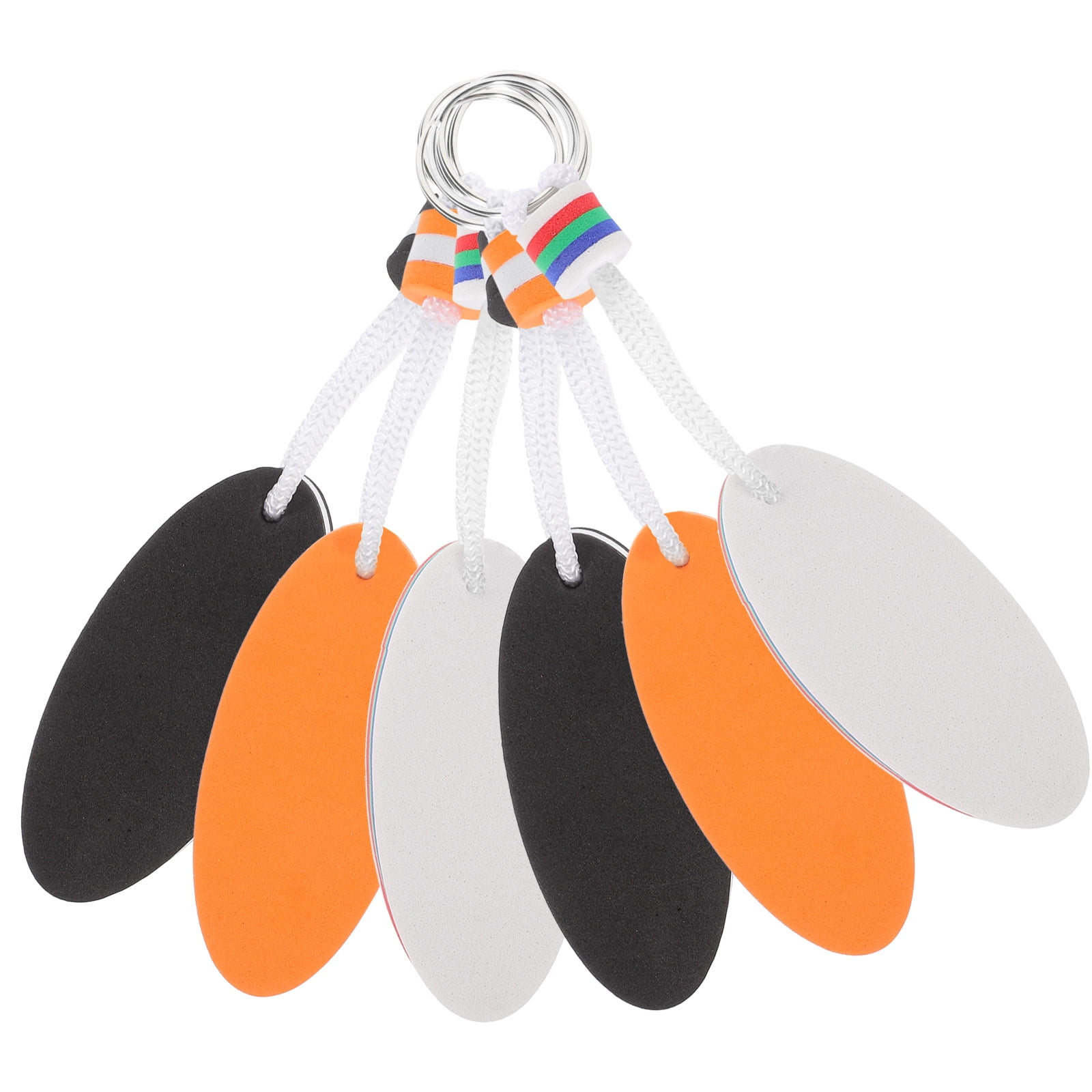 ADDHAT 6Pcs Floating Key Rings for Rafting and Boating - Walmart.com