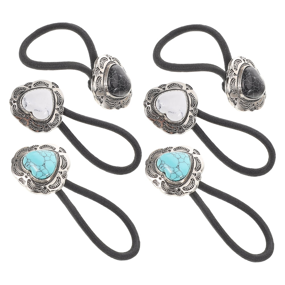 ADDHAT 6Pcs Metal Hair Cuff For Ponytail Assorted Ponytails Boho Hair ...