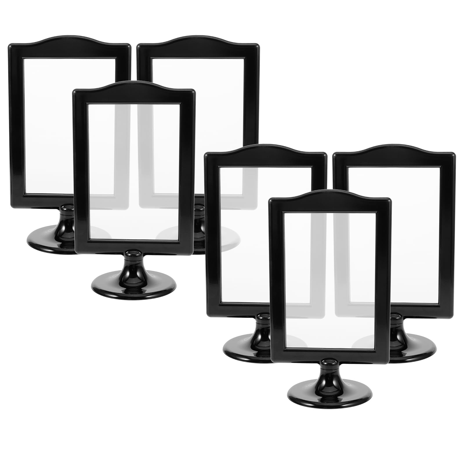 ADDHAT 6Pcs Tabletop Photo Frames Elegant Design With Standing Display ...