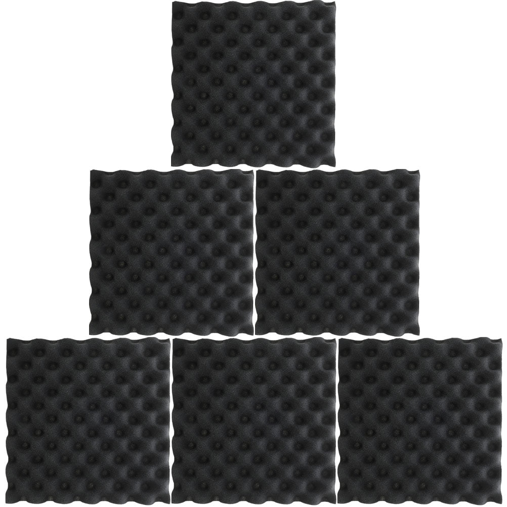 ADDHAT Acoustic Panels 6 Pack Absorbing Foam for Studio Recording, Home ...