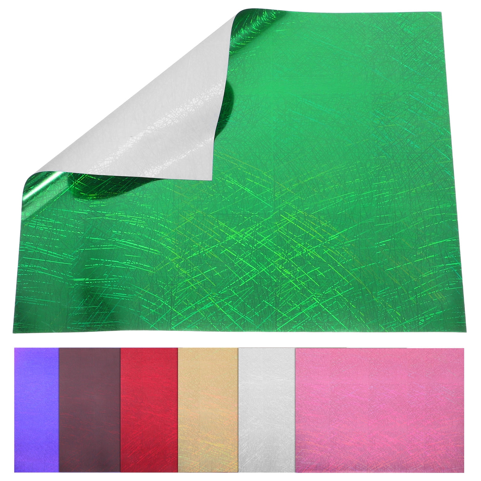 ADDHAT 7Pcs Durable Metallic Htv Vinyl Sheets for Versatile Fabric Iron ...