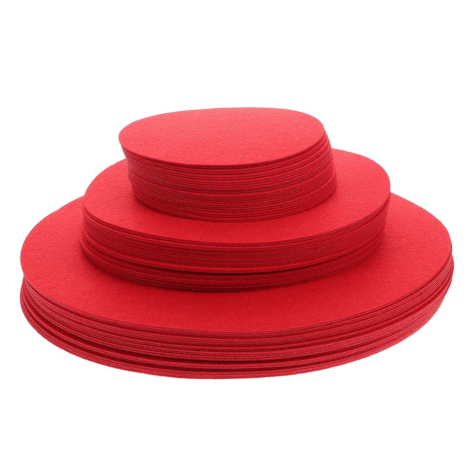 ADDHAT 72Pcs Red Felt Dividers for Porcelain Plates Cookware Storage ...