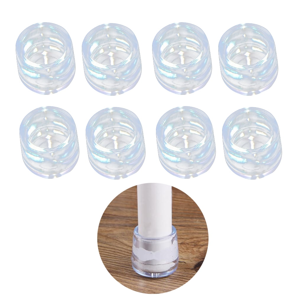 ADDHAT furniture rubber feet Chair Leg Caps Plastic 8PCS for Home ...