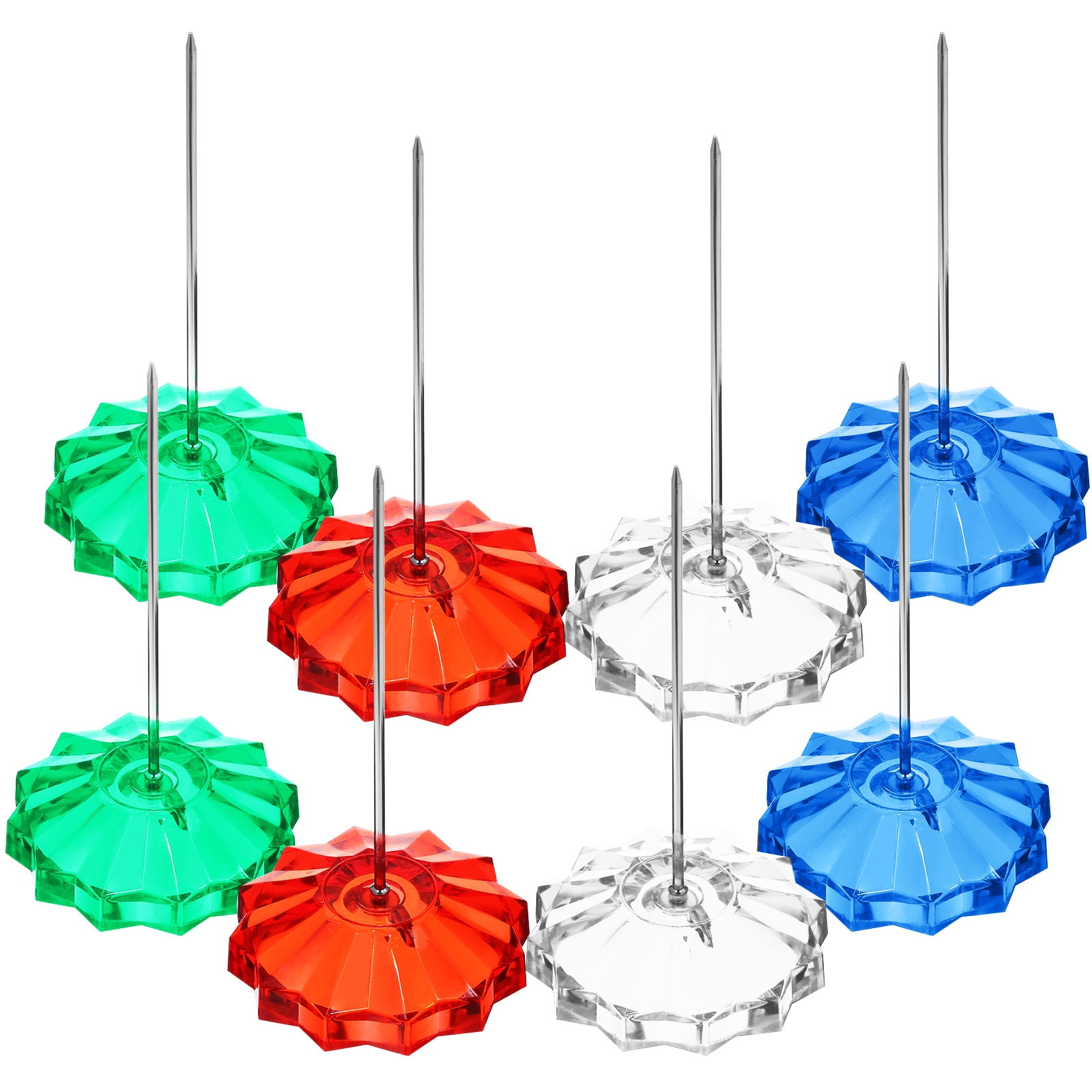 ADDHAT 8Pcs Blue Receipt Holders Square Base for Bar Use Desk Receipt ...