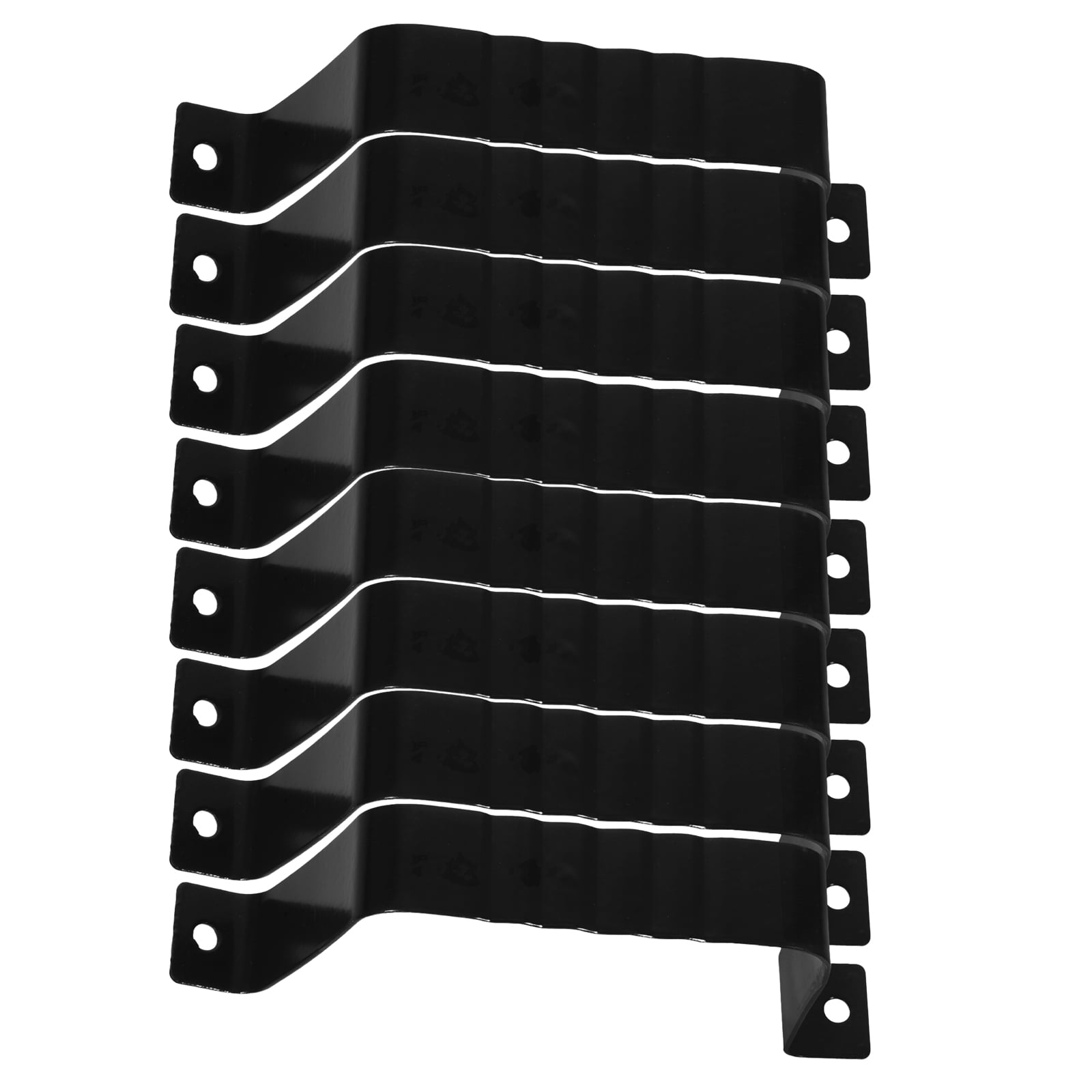 ADDHAT 8Pcs Downspout Straps for Gutter Pipe and Downspout Outdoor Use ...