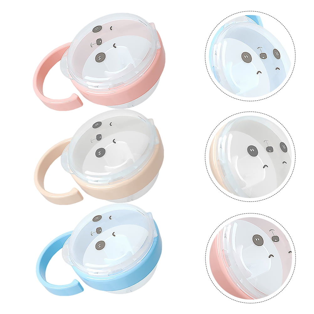 ADDHAT Assorted Color Pacifier Storage Box for Infants Portable Baby ...