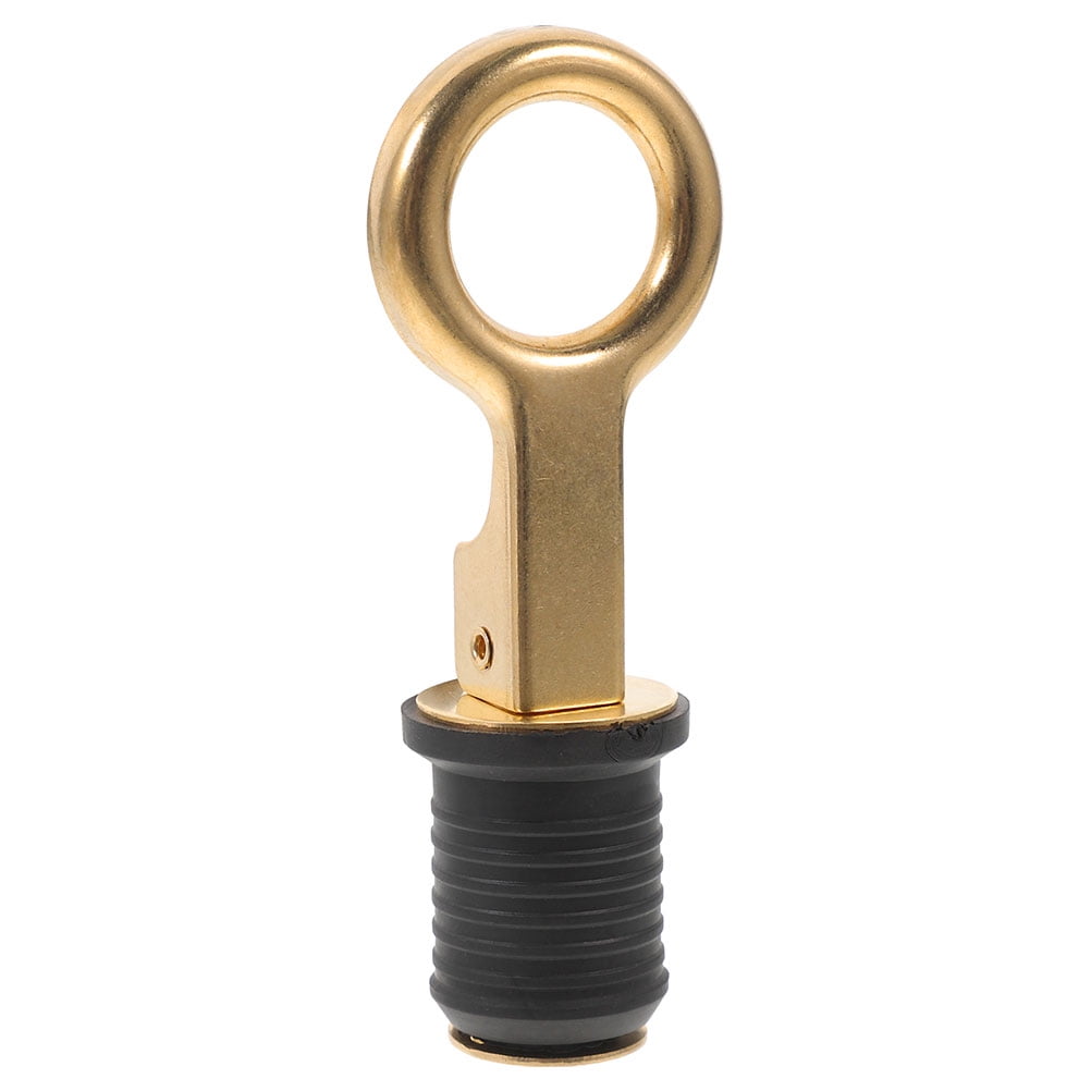 ADDHAT Addhat Boat Drain Bung Golden Stainless Steel Quick Drainage for ...