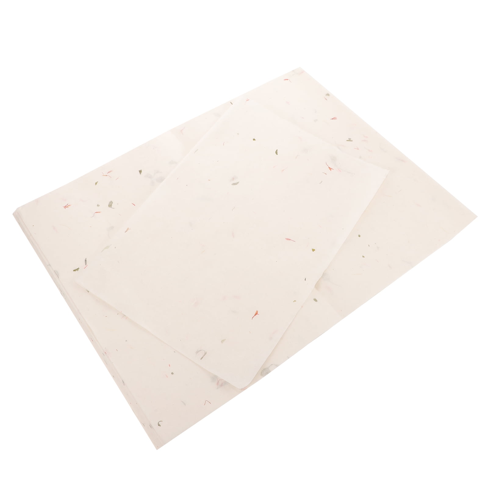 ADDHAT Calligraphy Rice Paper 50 Sheets Beige Rectangular for Chinese ...