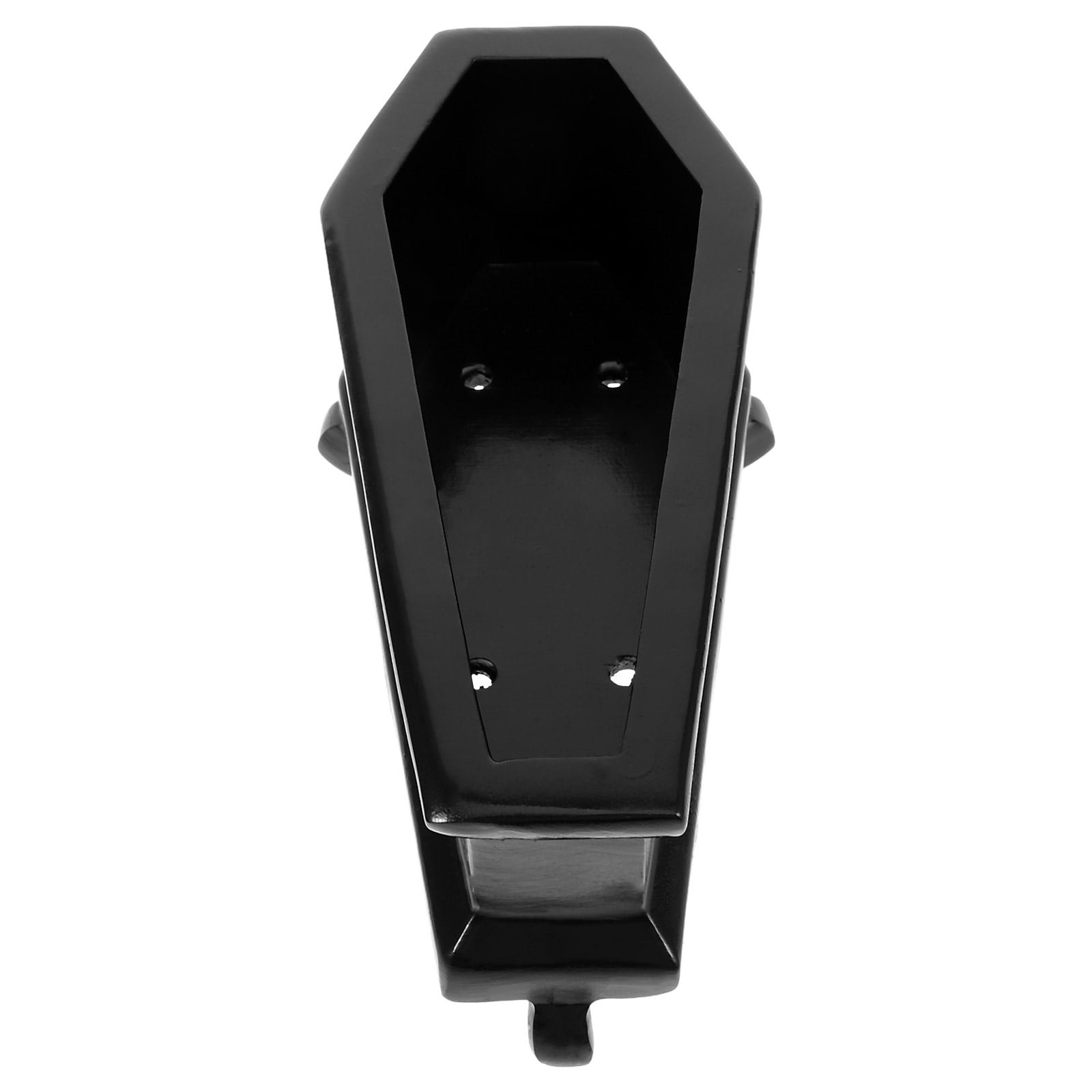ADDHAT Black Resin Coffin Flower Pot, Modern Table Centerpiece for ...