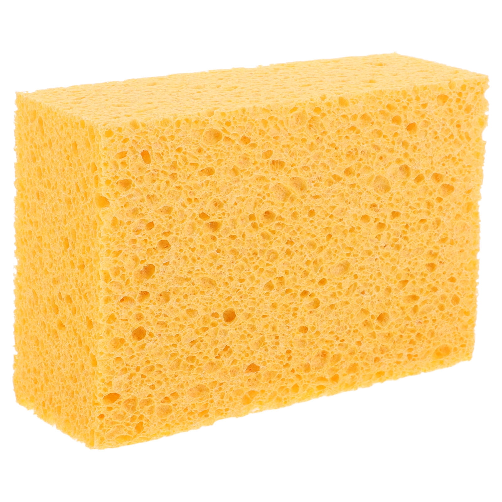 ADDHAT Dish Scrubber Dish Sponge Yellow for Kitchen Cleaning 1Pack ...