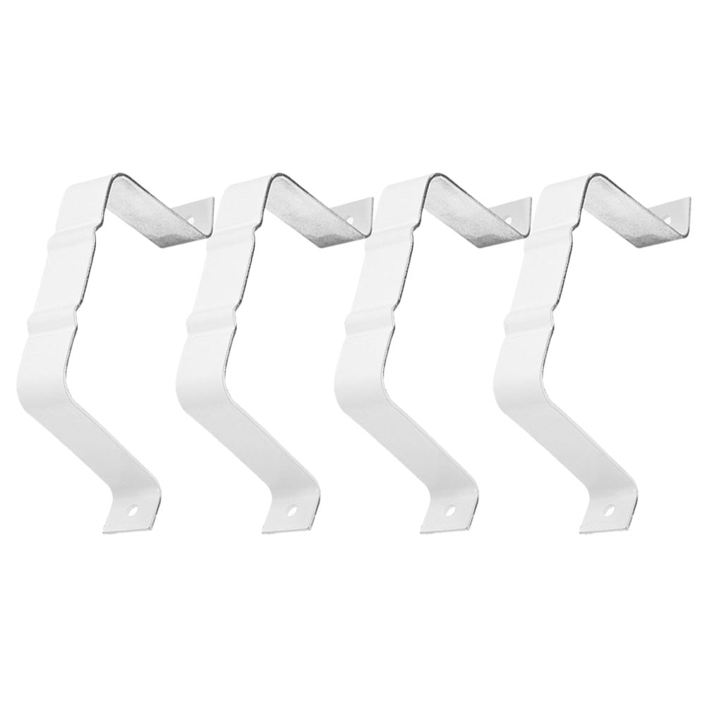 ADDHAT Downspout Adapter Gutter Support Clips 1 Set 4 x Downspout Pipe ...