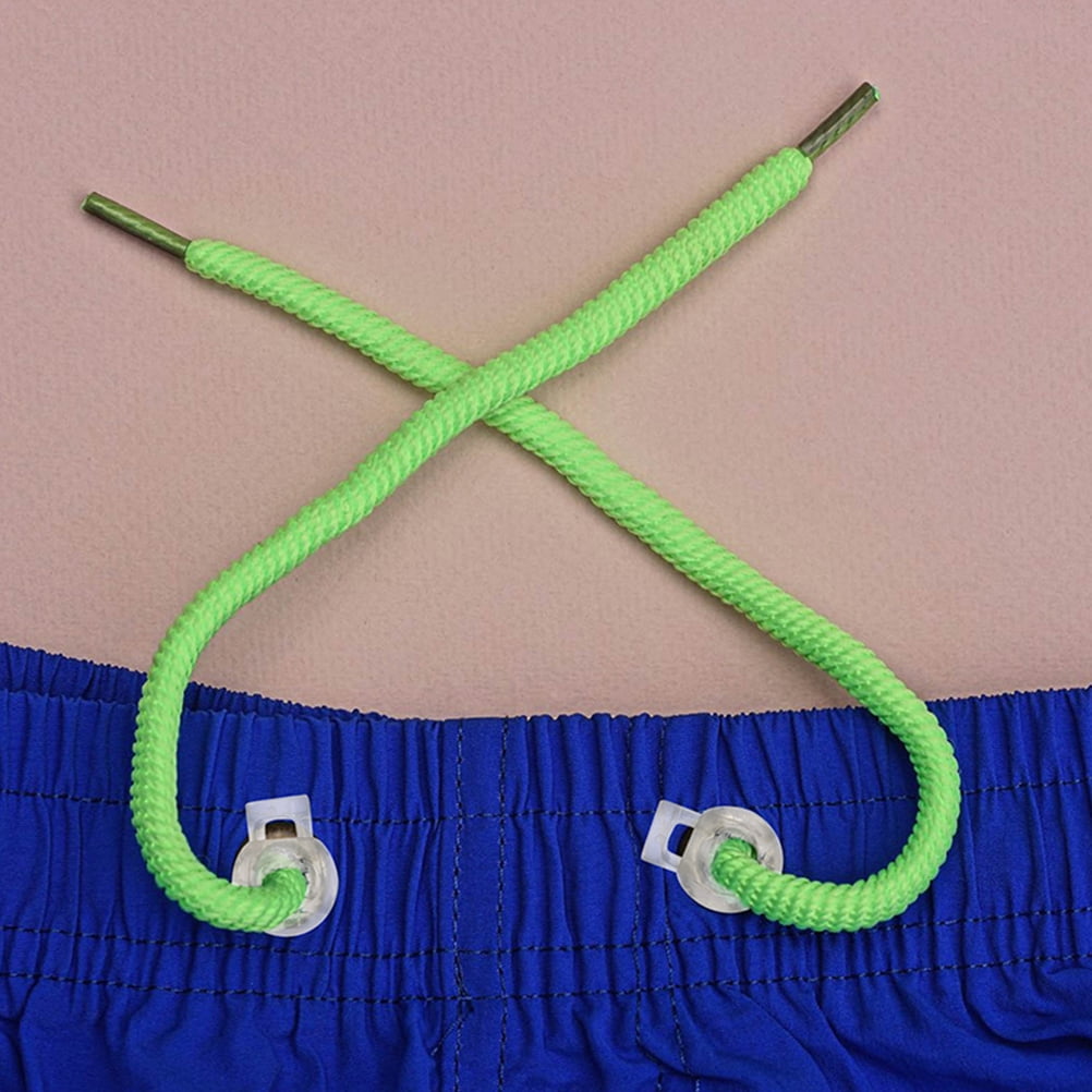 ADDHAT 25-Pcs Transparent Square Plastic Cord Locks with Drawstring ...