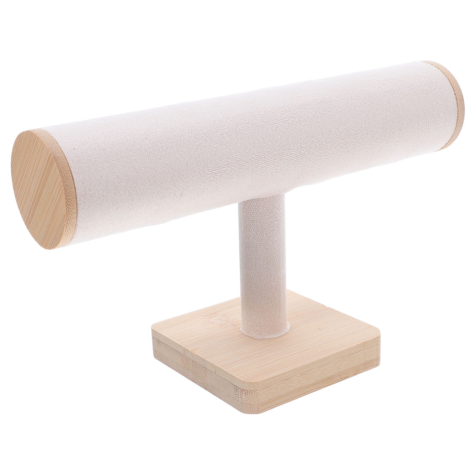 ADDHAT Wood Bracelet Holder T Bar Display Stand for Jewelry Watches and ...