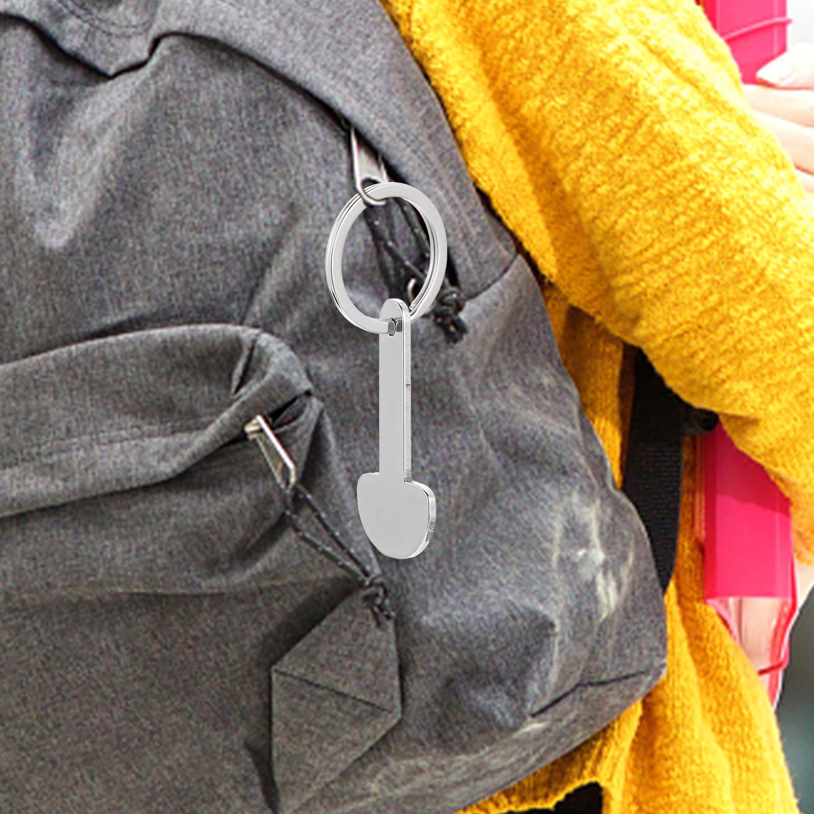 ADDHAT Hanging Trolley Token Keyring Zinc Alloy for Adults Shopping ...