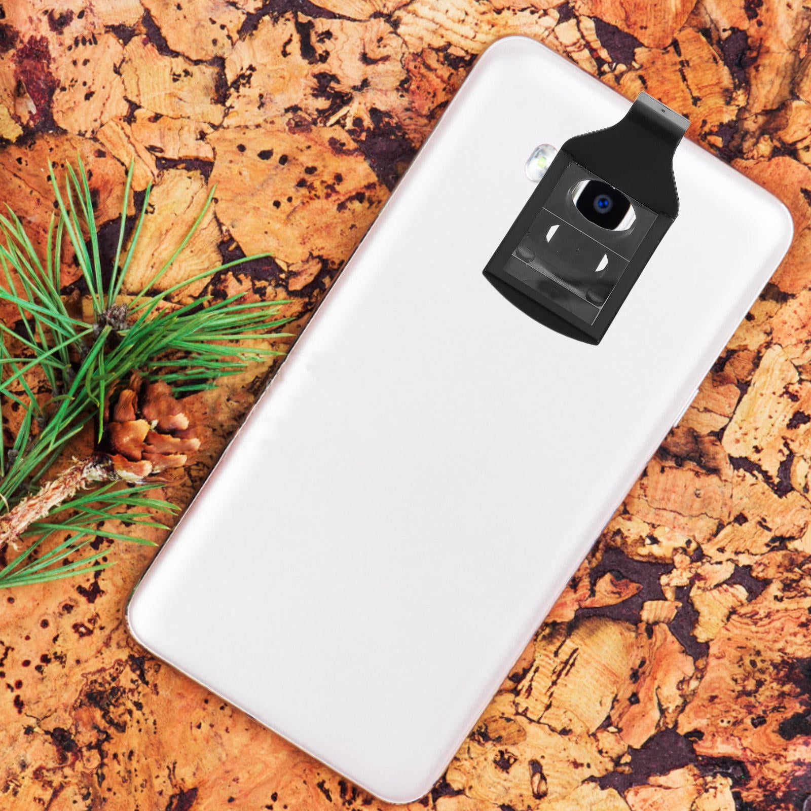 ADDHAT Universal Phone Lens Kit Black 90 Degree Wide Angle Macro Lens ...
