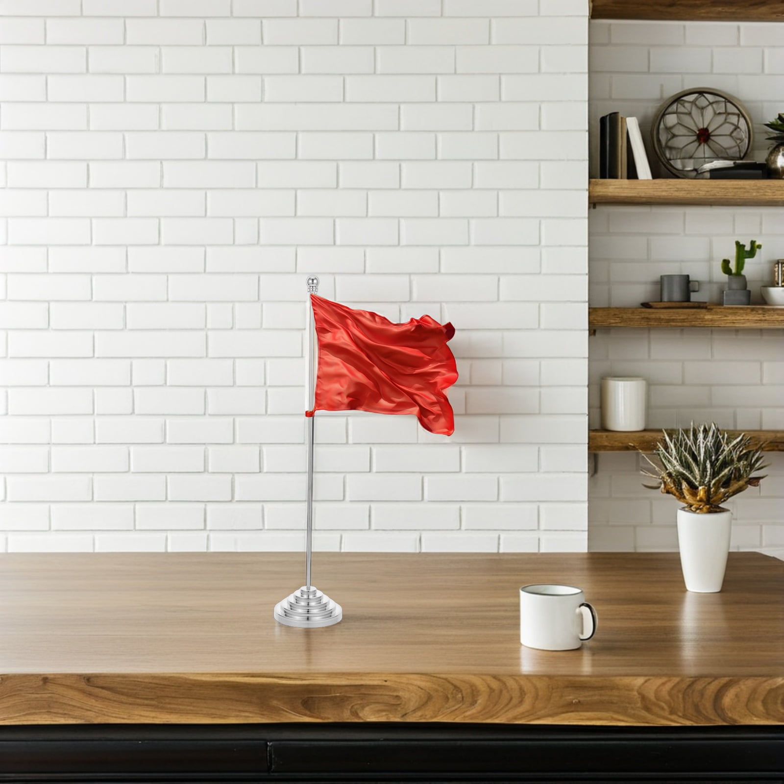 ADDHAT International Flag Table Holder Stand - 1 Pack, Flag Display for ...