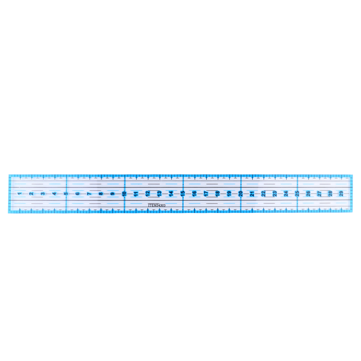 ADDHAT Knitting Gauge Ruler Transparent Acrylic for Cloth Craft 1Pack ...