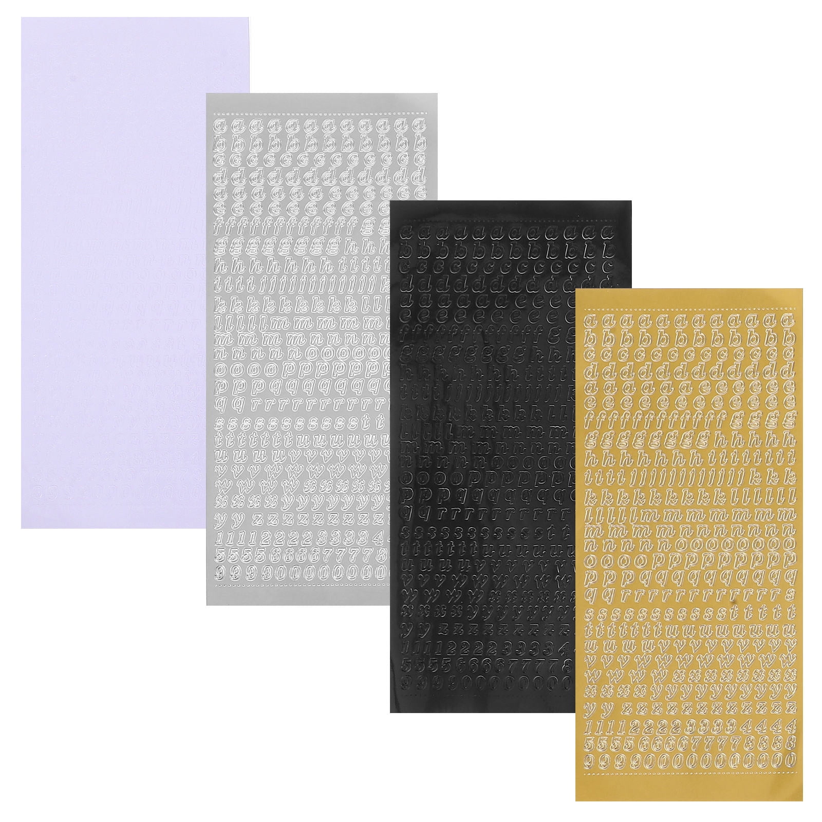 ADDHAT Letter Stickers Large Assorted Color for Scrapbooking Supplies ...