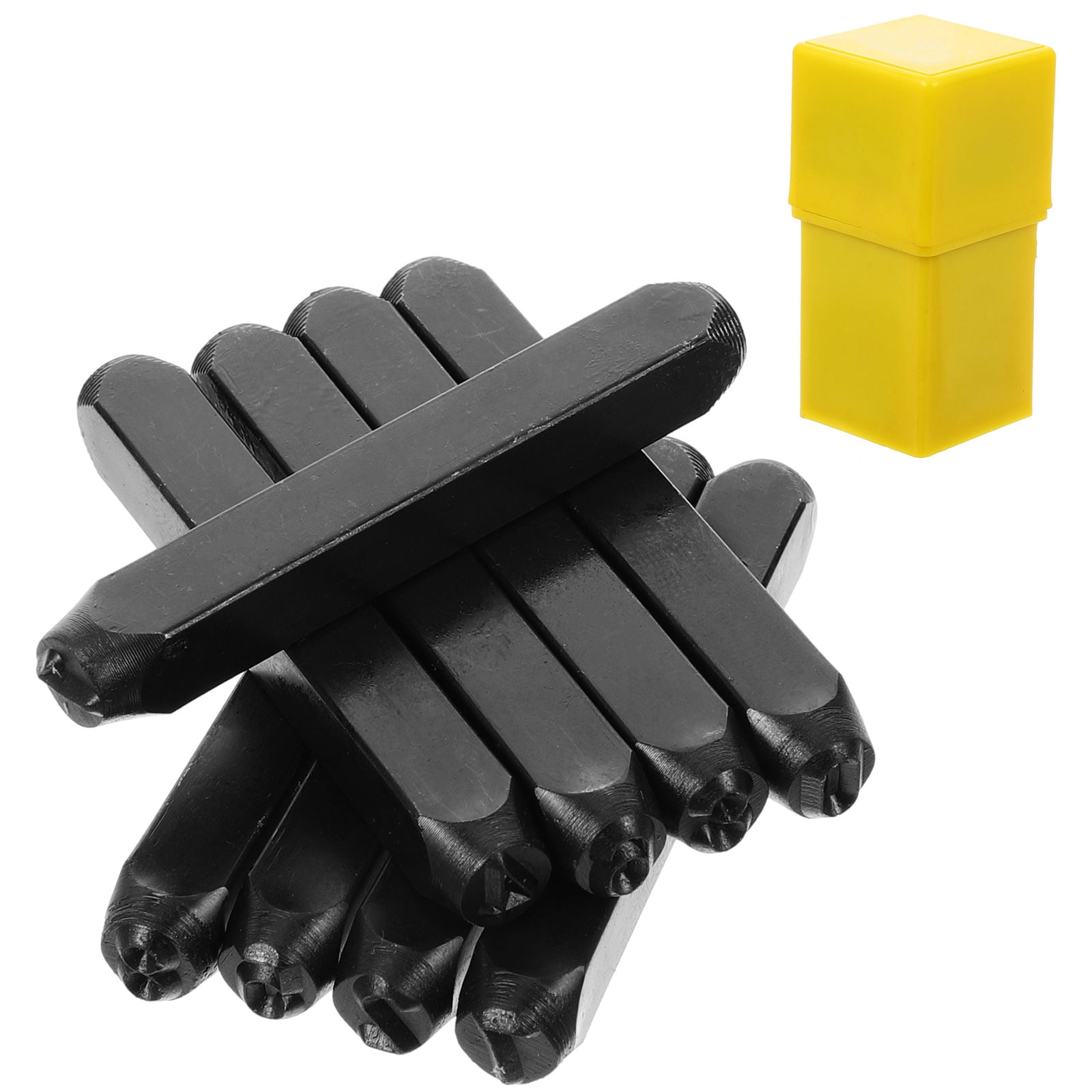 ADDHAT 9Pcs Metal Stamping Kit Steel Number Stamps for Jewelry Craft ...