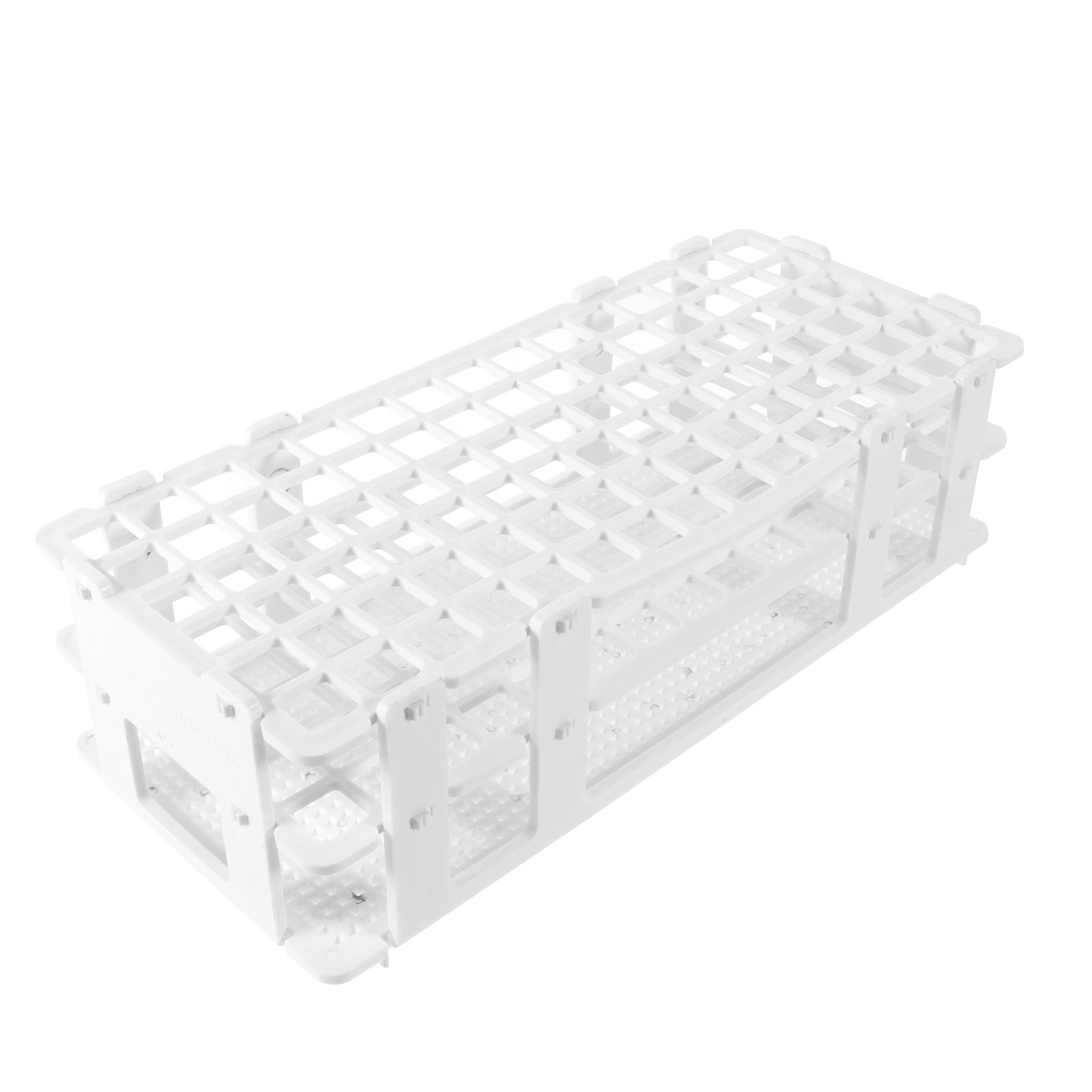 ADDHAT Multifunctional Test Tube Rack Lab Tube Holder Rack White 1Pack ...