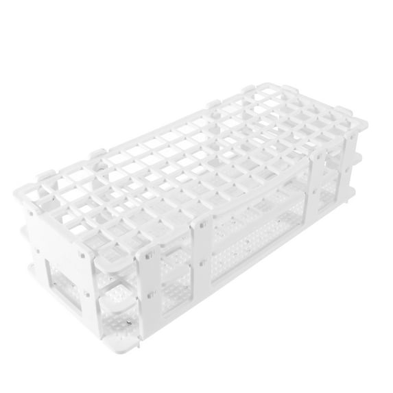 ADDHAT Multifunctional Test Tube Rack Lab Tube Holder Rack White 1Pack ...