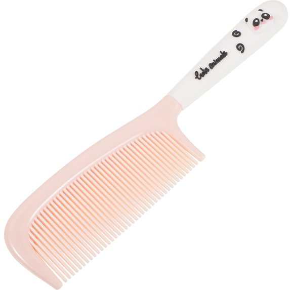 ADDHAT Portable Comb Hairdressing Comb Beige Plastic Hair Styling Tool ...