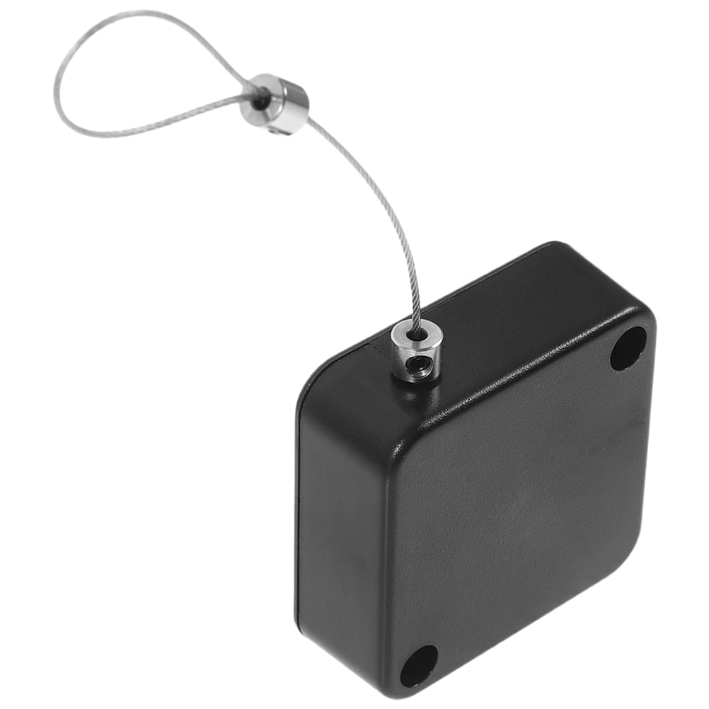 ADDHAT Addhat Retractable Wire Lock Black Plastic and Steel for ...