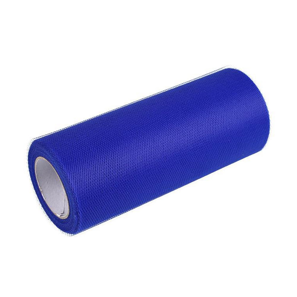 ADDHAT Wedding Tulle Roll Dacron Women Royal Blue Decoration Wedding ...