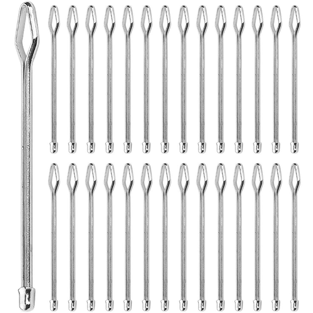 ADDHAT 50Pcs Metal Drawstring Threading Tool Sewing DIY Accessories ...
