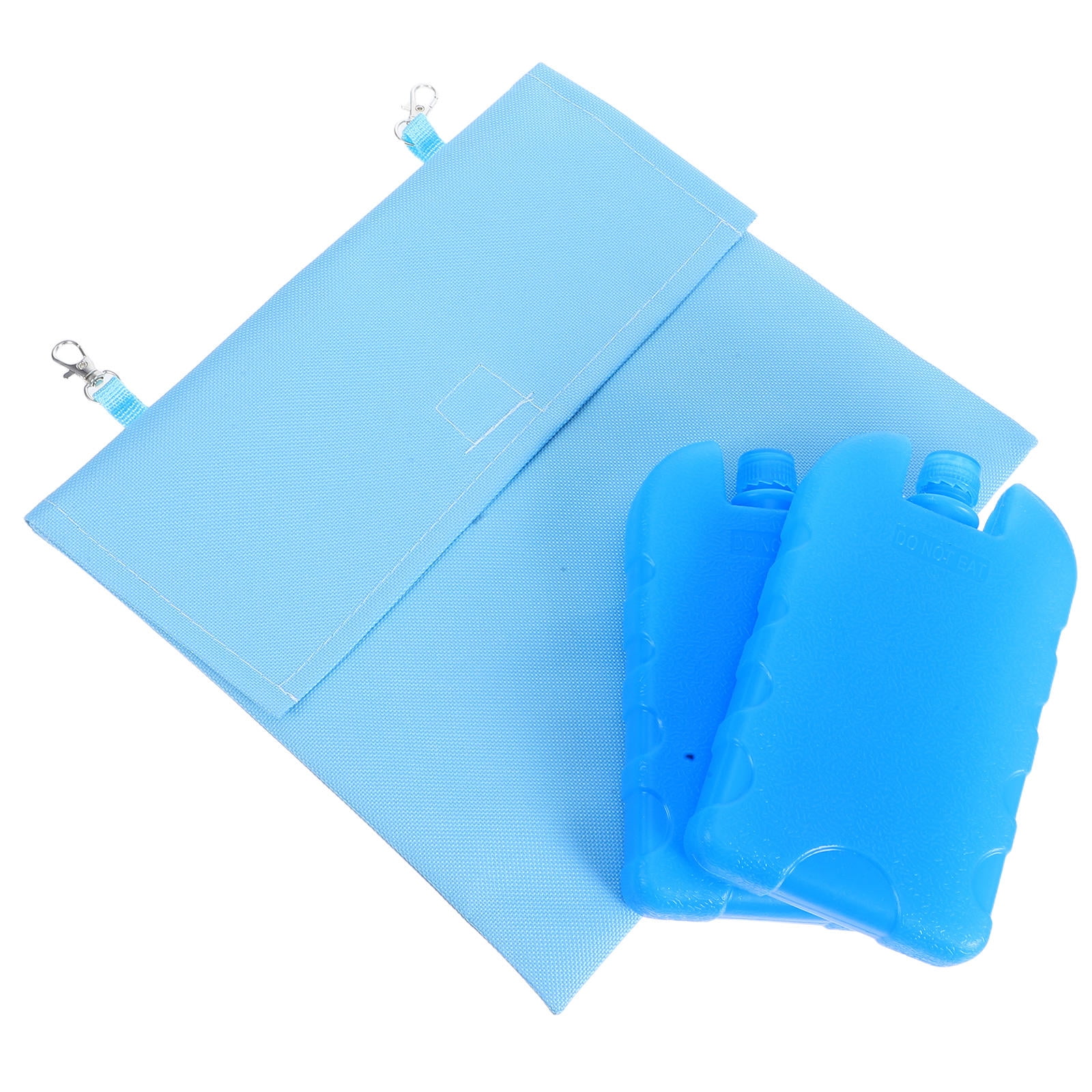 ADDHAT Rabbit Cooling Pad Sky-Blue Washable Cooling Mat for Indoor Use ...