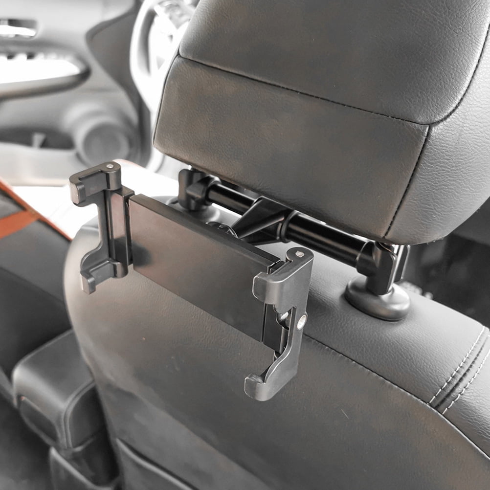 ADDHAT 1Pc Black Car Headrest Mount for Phone Adjustable No Tool ...