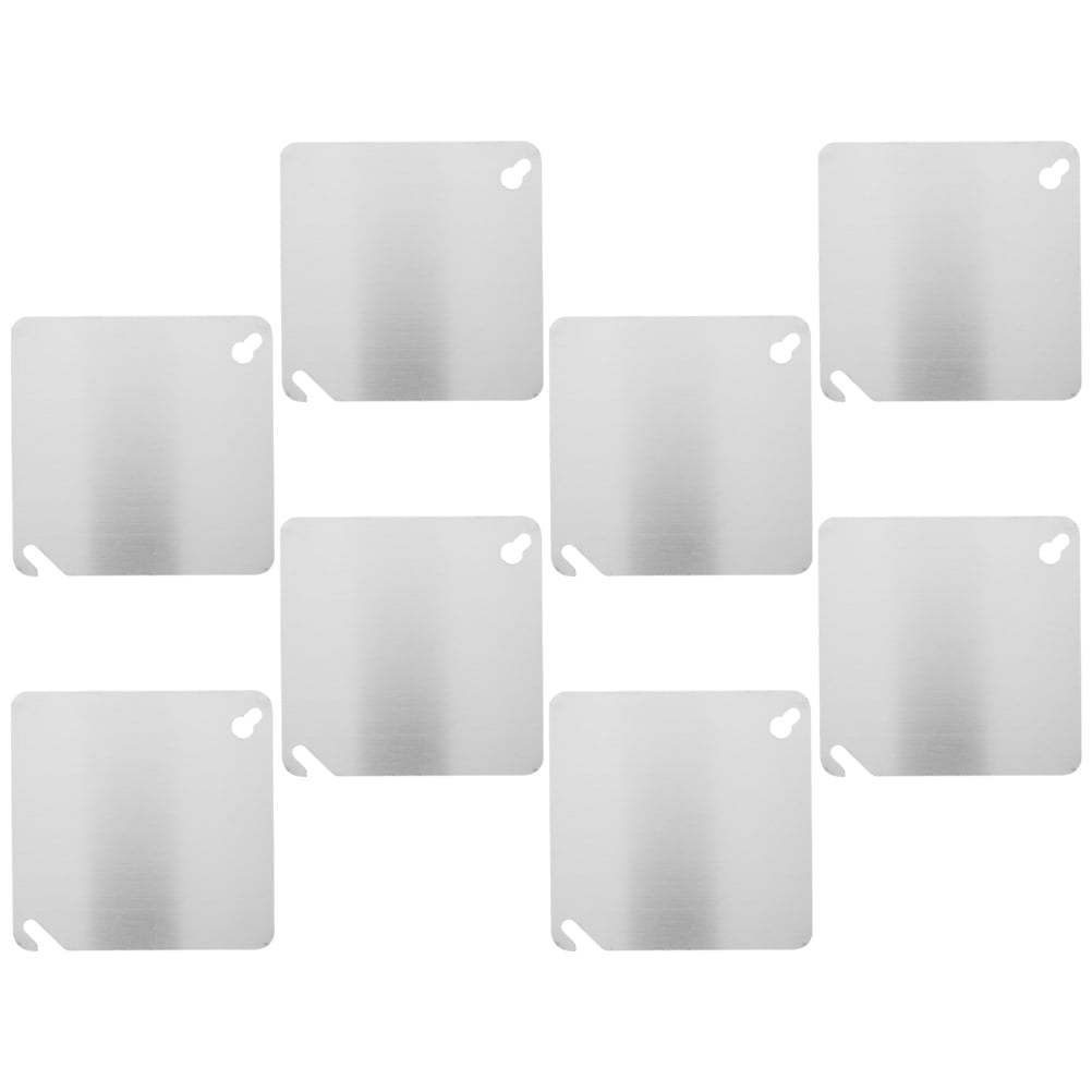 ADDHAT Stainless Steel Square Outlet Cover Plate for Electrical Box ...