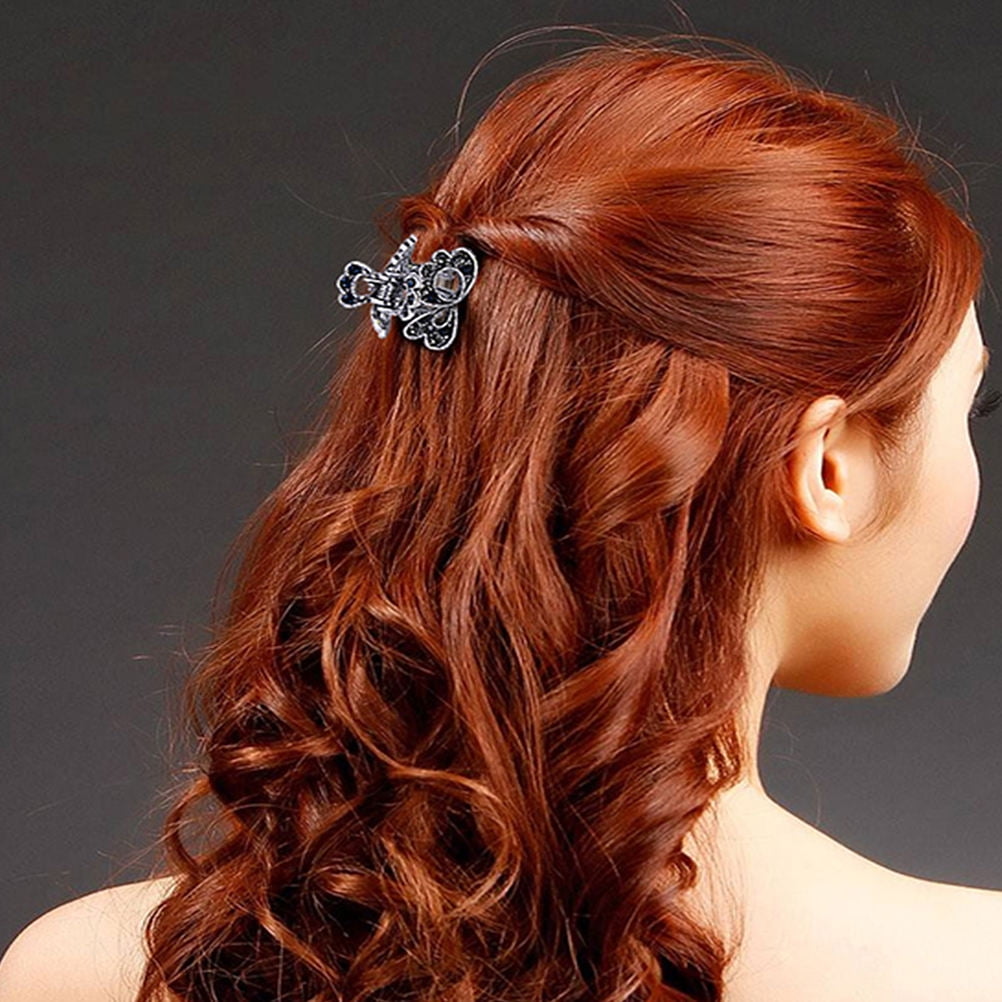 ADDHAT Zinc Alloy Hair Clips 2 Pcs Stylish Hair Accessories for Daily ...