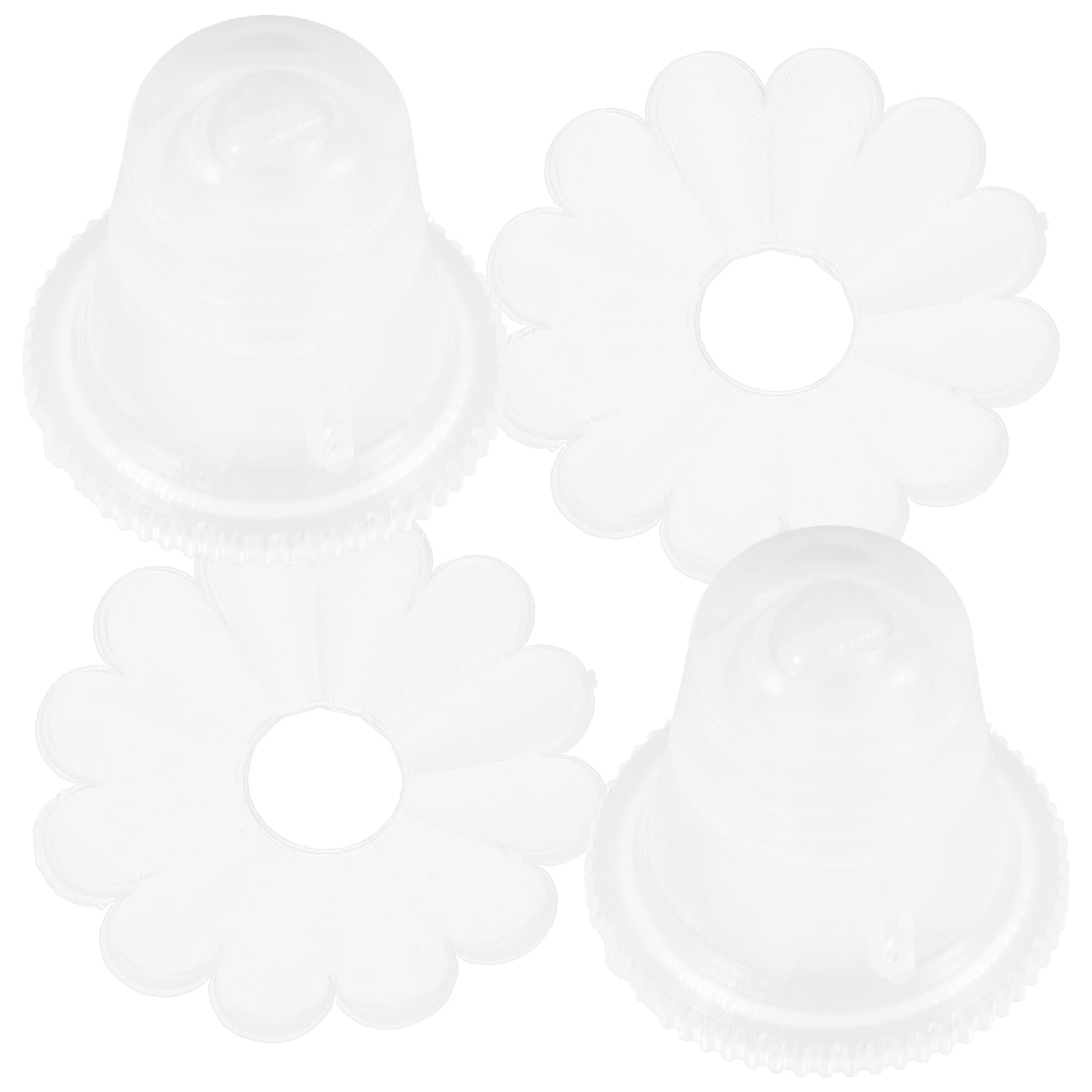 ADDHAT Umbrella Repair 2Sets Caps Plastic Round Shape for General Users ...