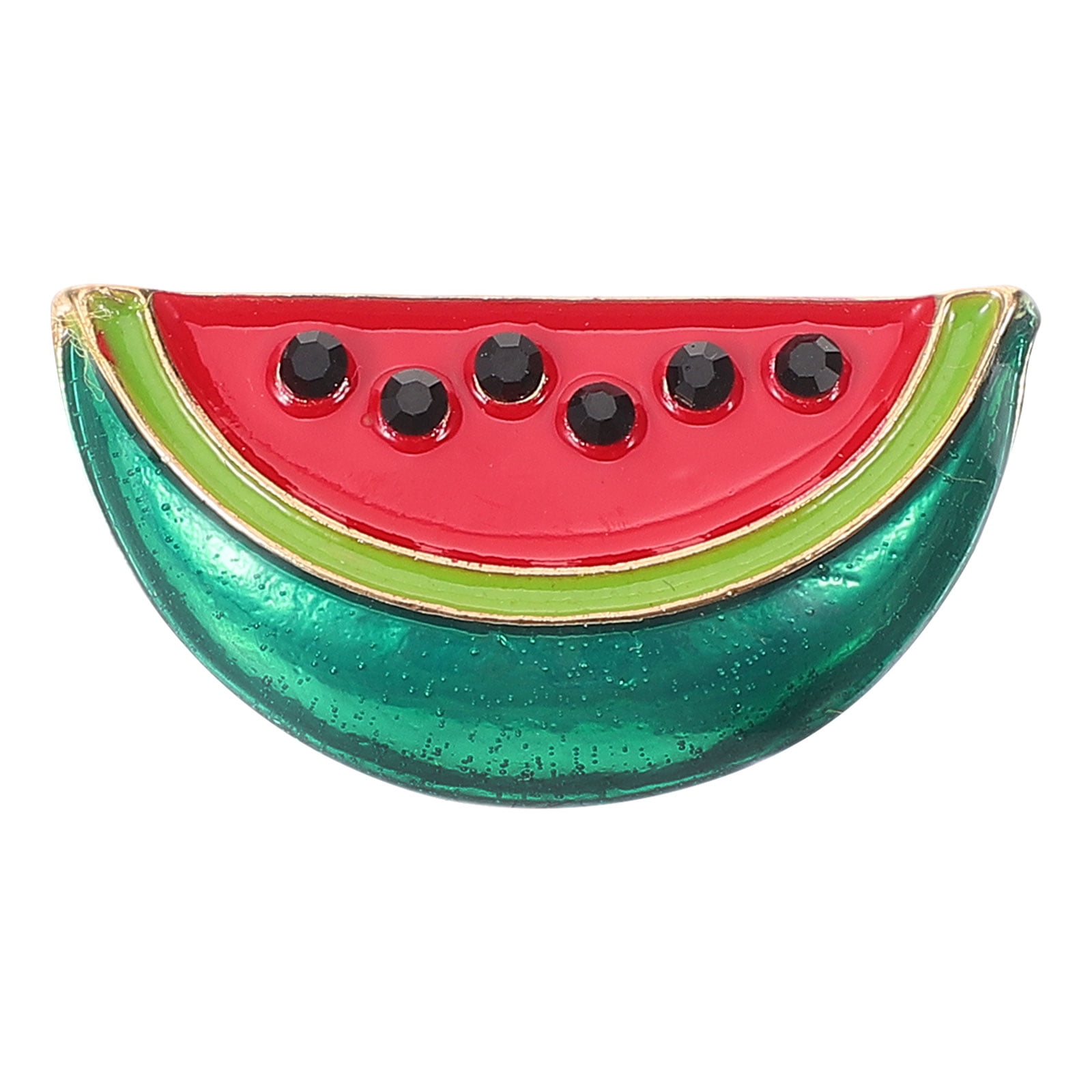 ADDHAT Watermelon Brooch Pin Multi Color Durable Alloy for Casual Wear ...