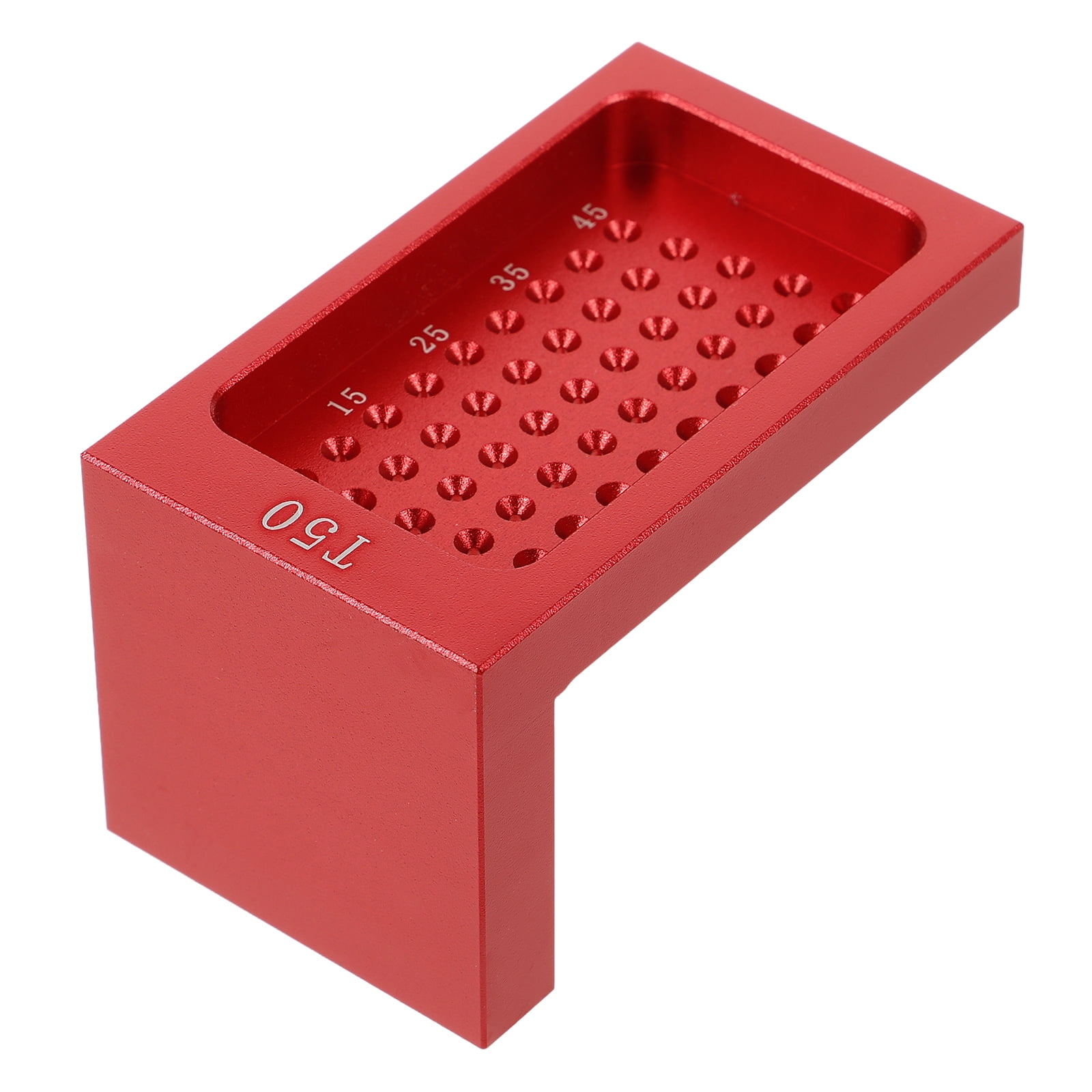 ADDHAT T-Shape Woodworking Ruler Metal Measuring Tool Precision ...