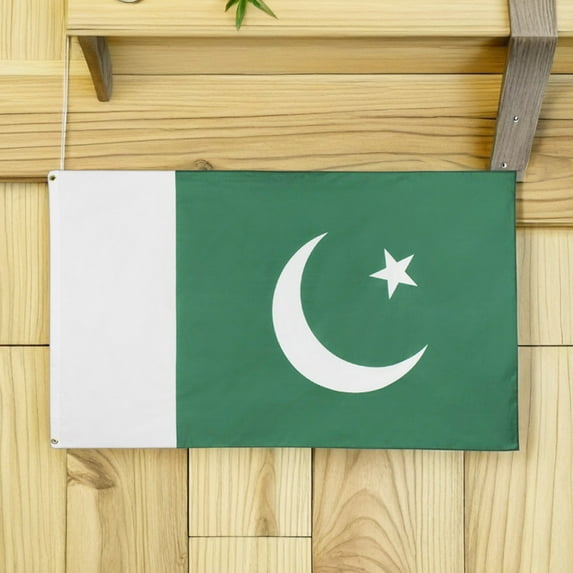 ADDHAT Pakistani Flag Multi Fabric for Outdoor Decor Sturdy Printing ...