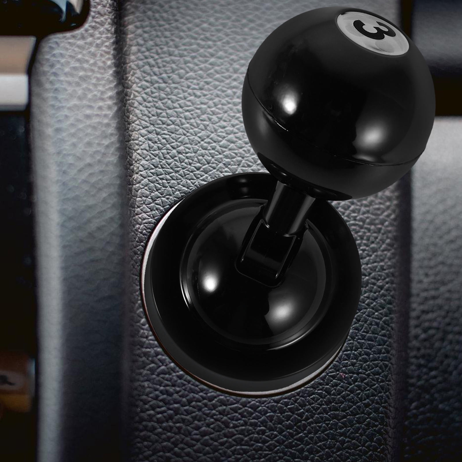 ADDHAT Addhat Durable Metal Car Ignition Cover Black for Easy ...