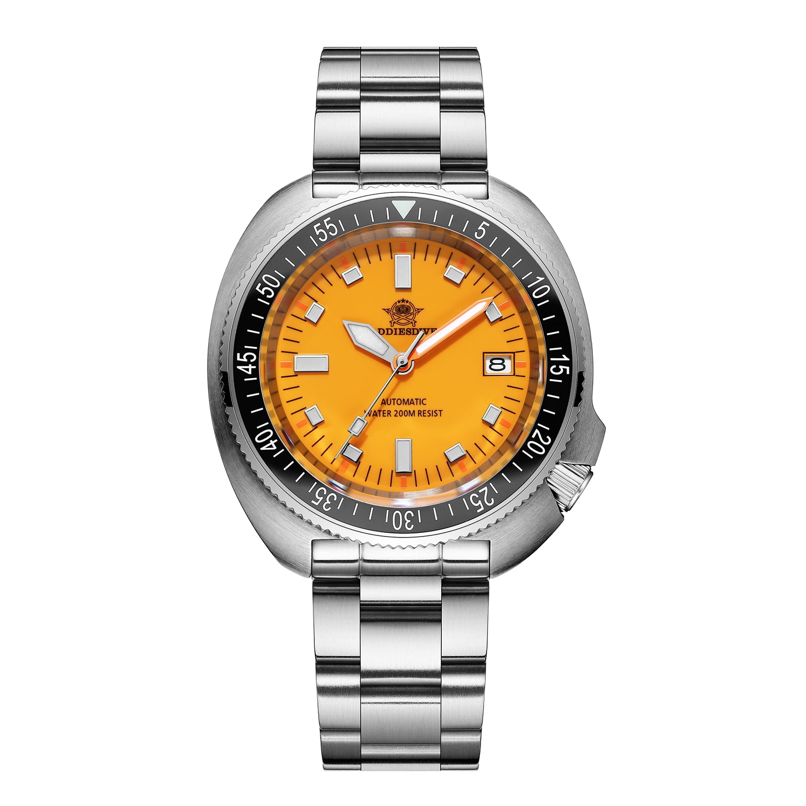 ADDIESDIVE Automatic Diver Watch for Men NH35A 200M Waterproof ...