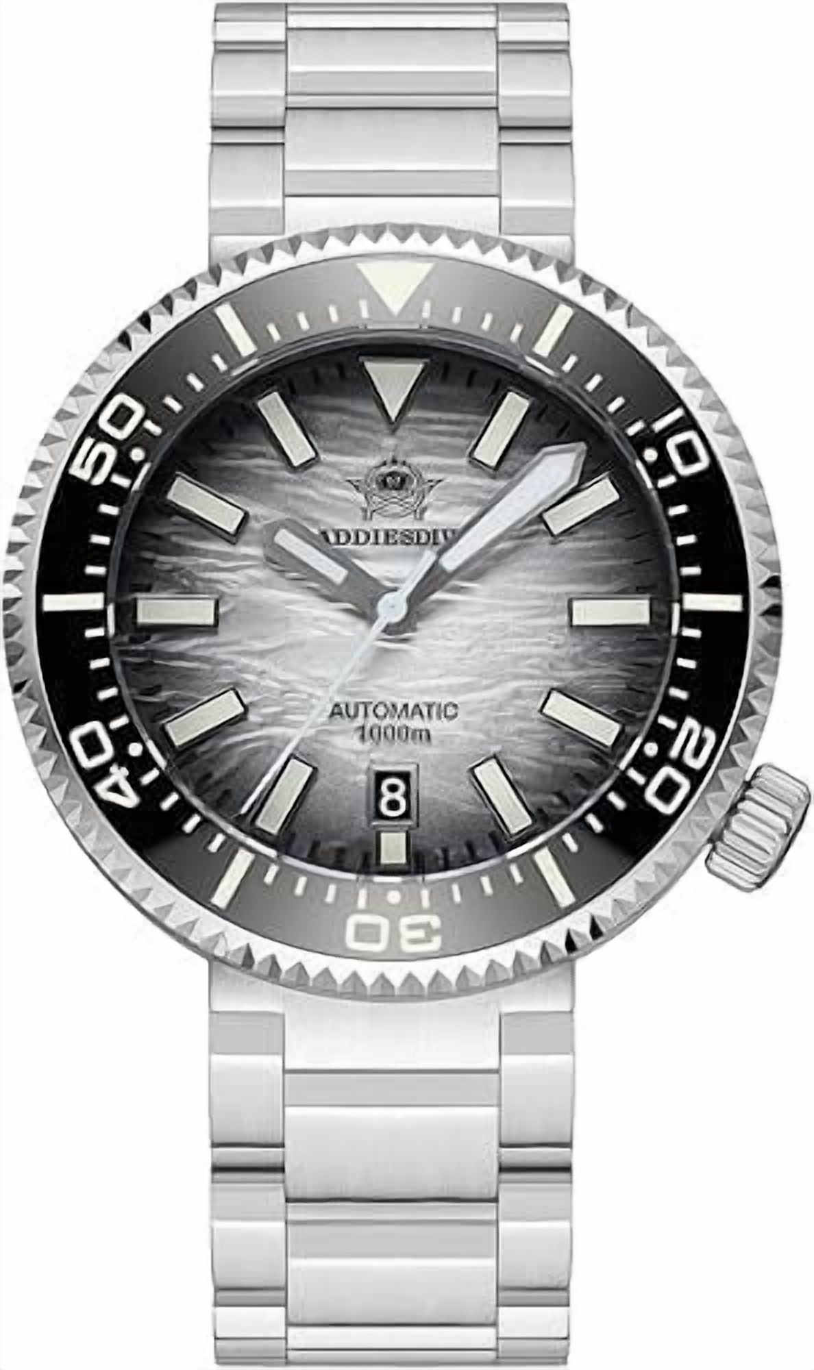 ADDIESDIVE Automatic Diver Watches for Men 1000 M Waterproof Helium ...