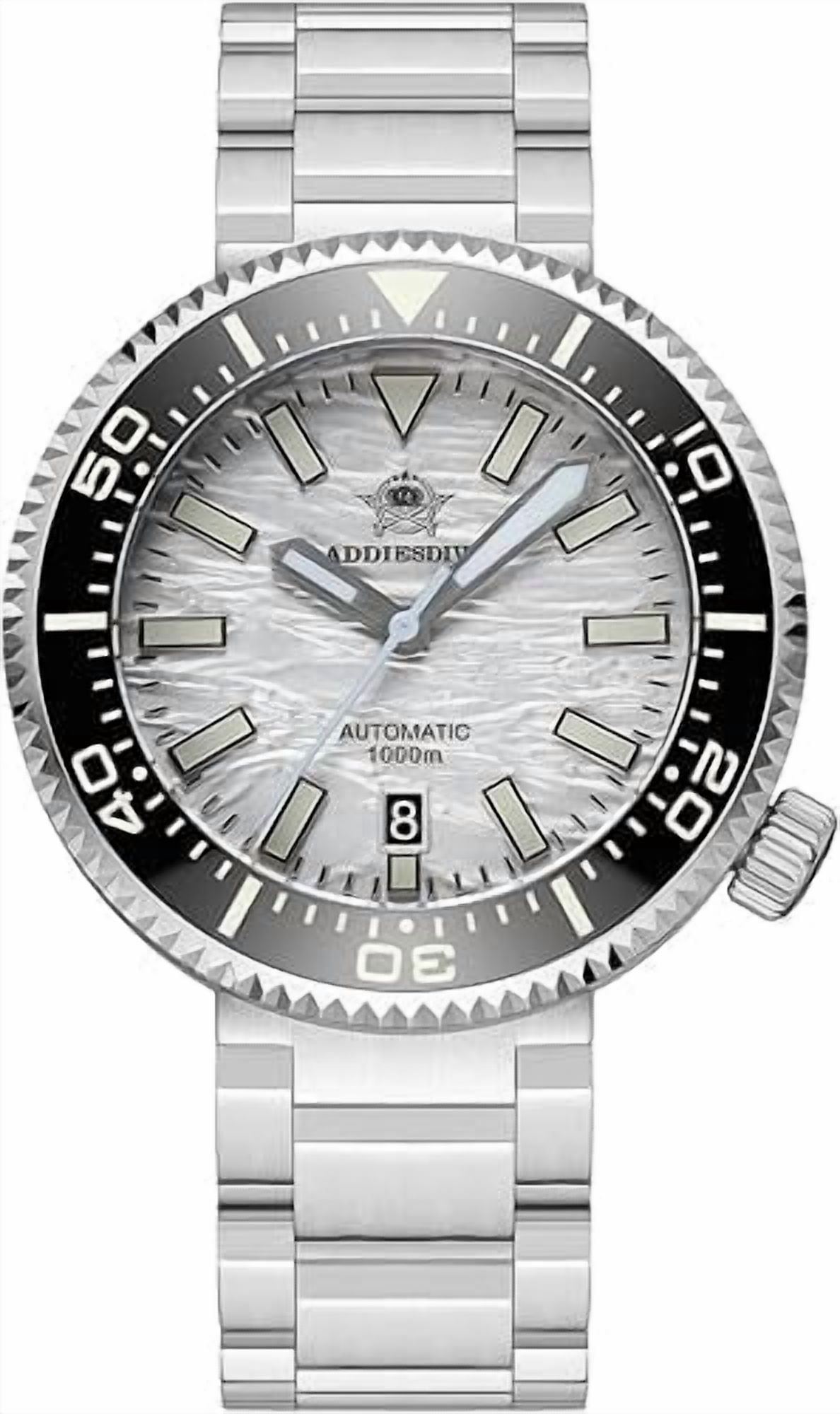 ADDIESDIVE Automatic Diver Watches for Men 1000 M Waterproof Helium ...