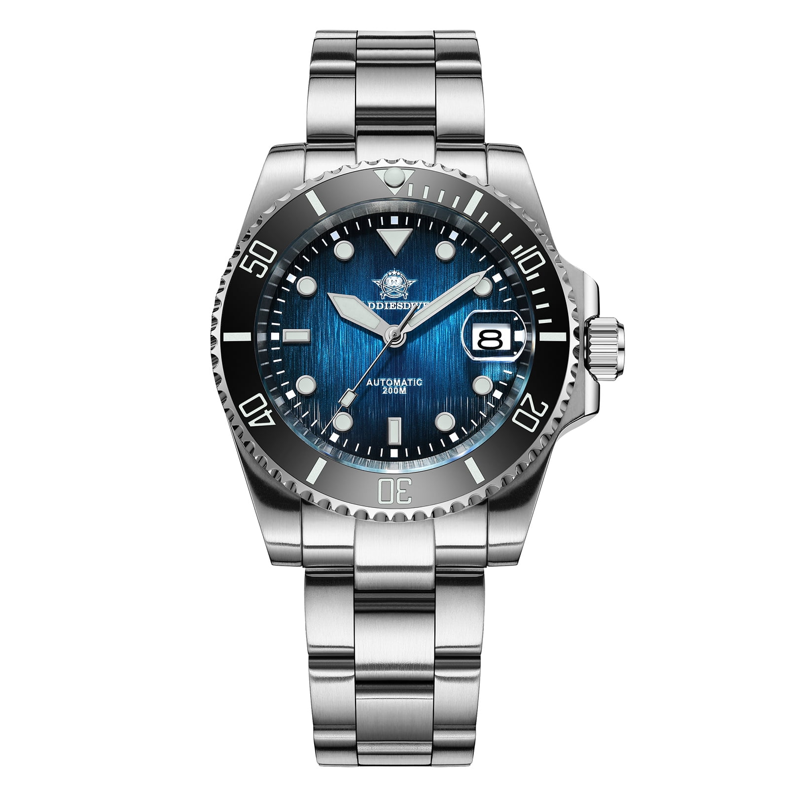 ADDIESDIVE Classic Men's Watch, 41mm Automatic Mechanical Watch with ...