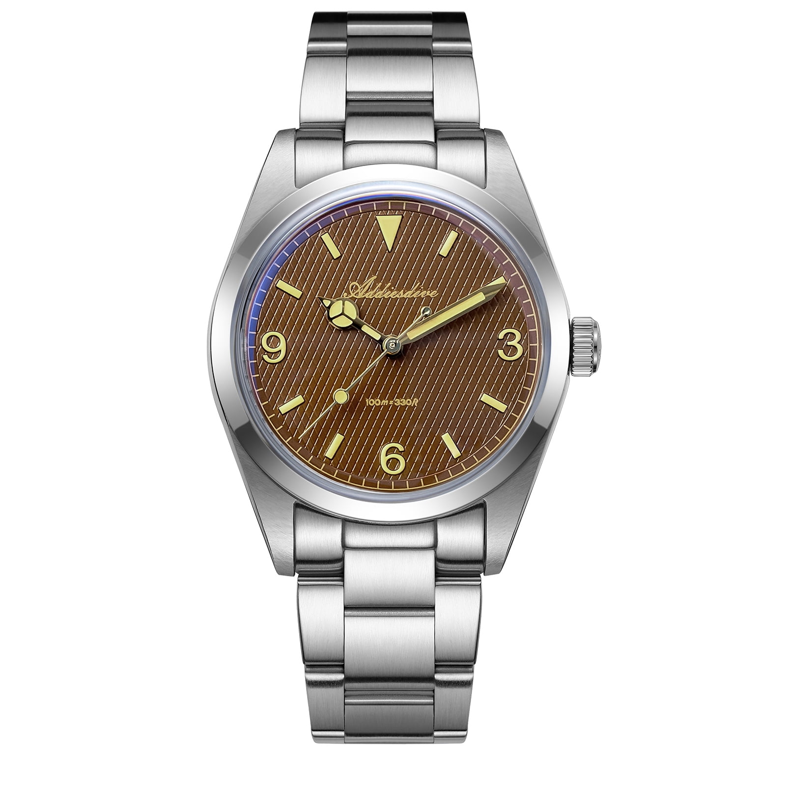 ADDIESDIVE Luxury Quartz Watch with Japanese VK64 Movement 100m ...