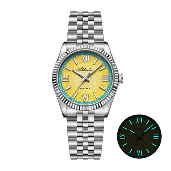 ADDIESDIVE Luxury Watches for Men, Japanese Quartz Movement, Sapphire ...