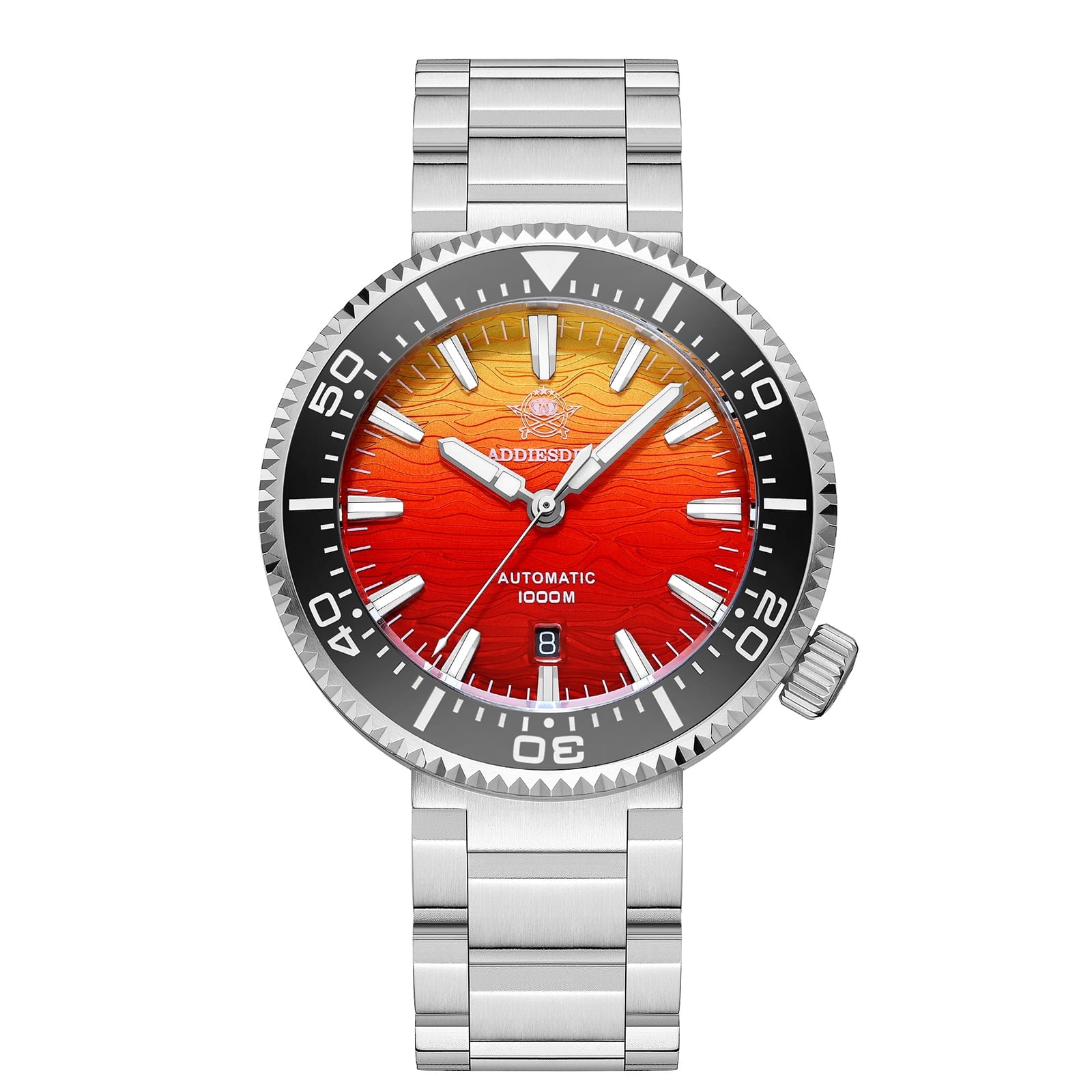 ADDIESDIVE Men's Automatic Watch Dive 1000m with Japanese Movement ...